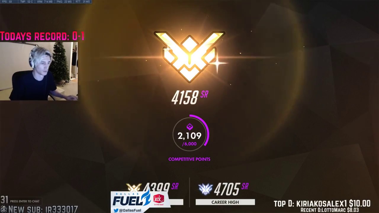 xQc gets 100k bits donation - YouTube