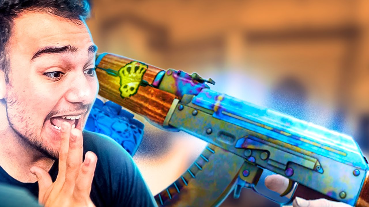 IMPRESSIONEI ELE COM A AK-47 661! (BLUE GEM RANK #1) - YouTube