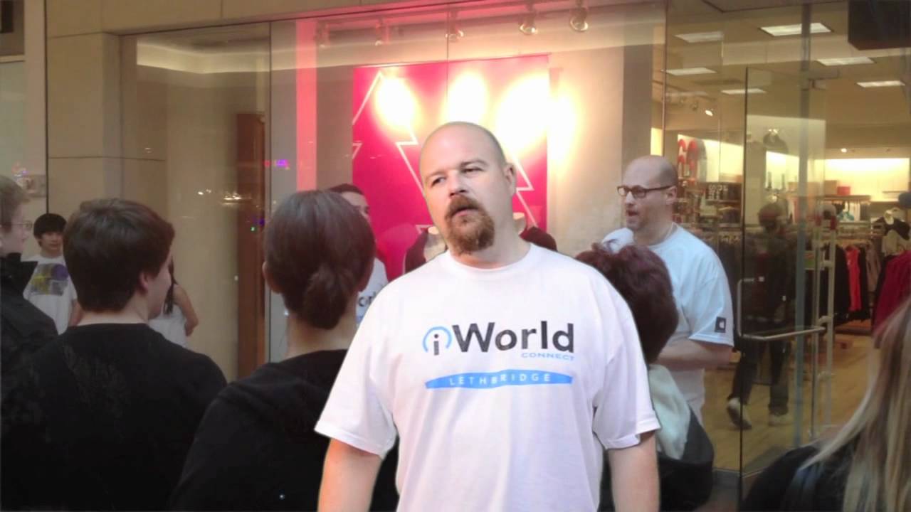 Lethbridge iWorld Connect Grand Opening Apple Reseller - YouTube