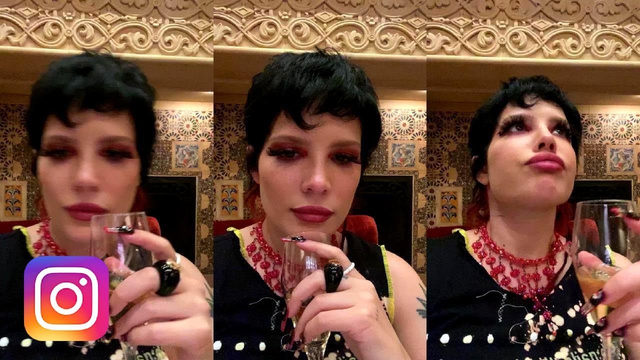 Halsey Instagram LIVE - August 26, 2021 - YouTube