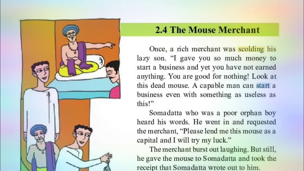 2.4 The Mouse Merchant l Story Reading - YouTube