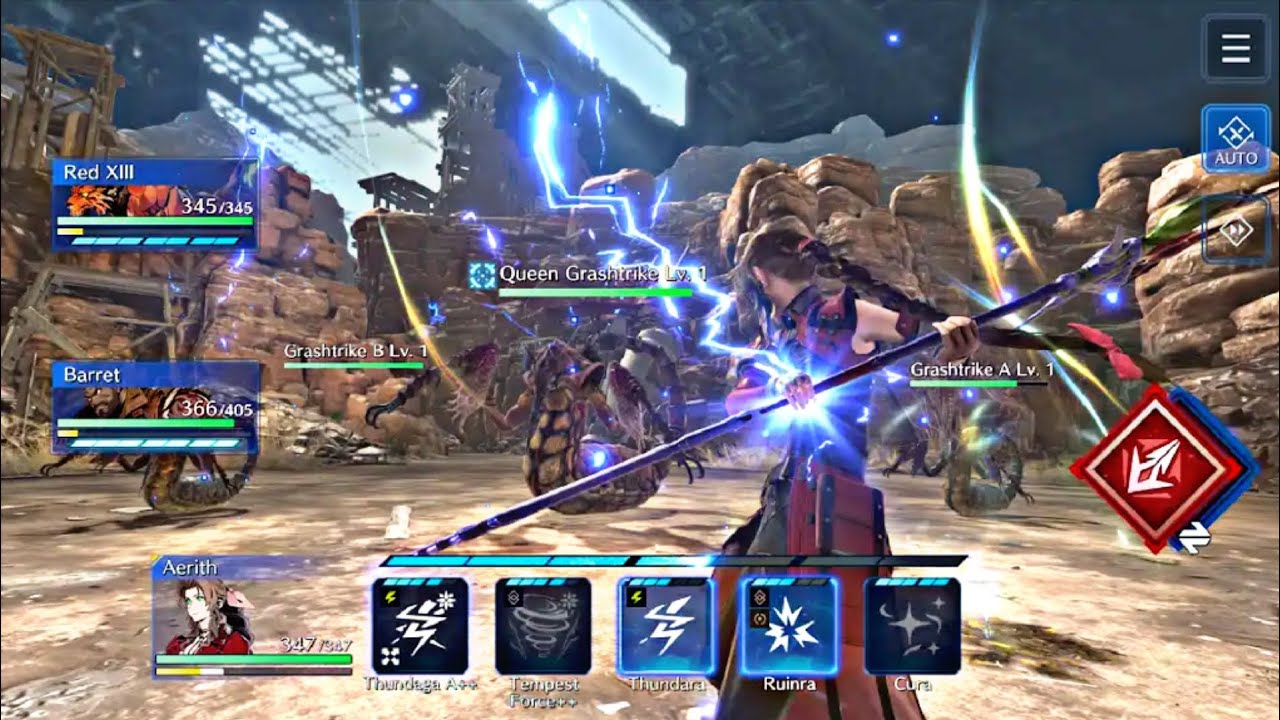 Final Fantasy 7 Ever Crisis Gameplay ( ANDROID, IOS ) - YouTube