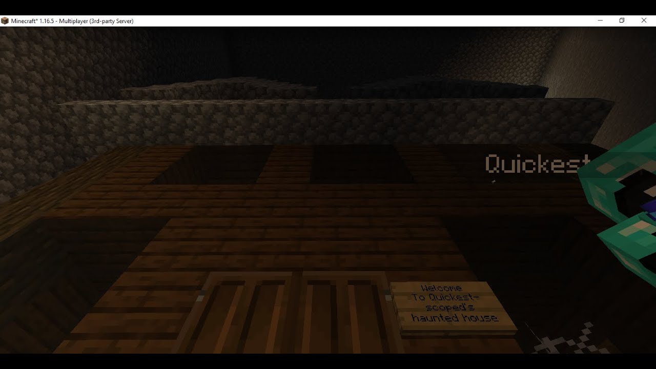 So I made a haunted house in Invadedlands Skyblock... - YouTube