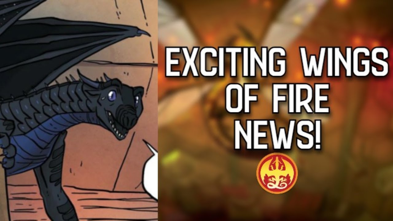 Wings Of Fire News Roundup! (Activity Book Reveal, FanWing Fest Sold ...