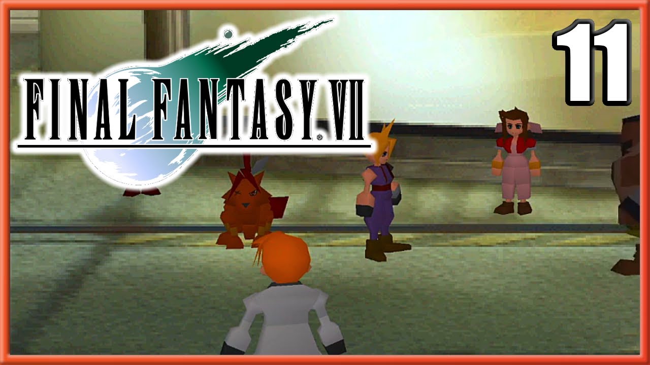 PRESIDENT RUFUS - Let's Play Final Fantasy 7 - [Part 11] - YouTube