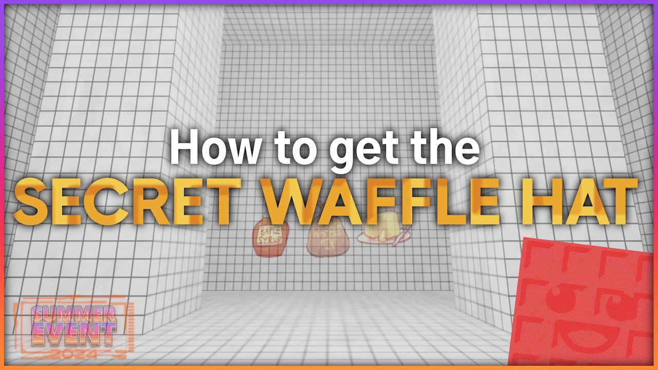How to get the secret waffle hat! [BLOCKATE SUMMER 2024] - YouTube