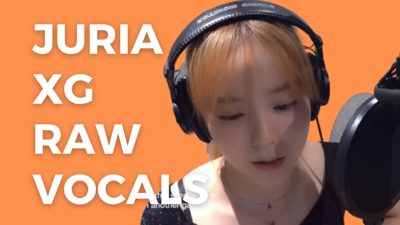 Best of Ueda Juria of XG Raw Vocals, her real voice #juria #xg #xgalx ...