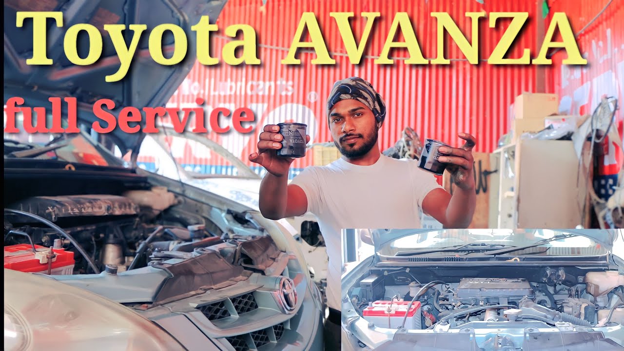Toyota AVANZA full Service - YouTube