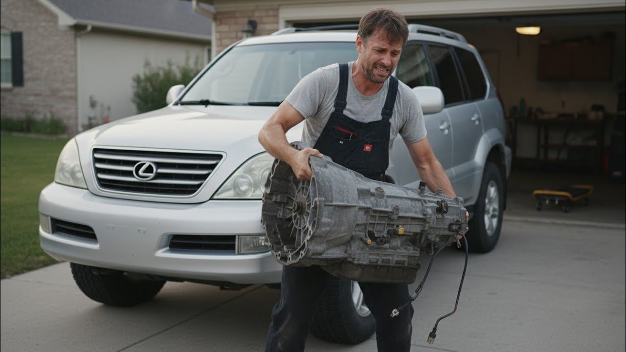 Lexus GX470 harsh shifting issues! Is it the gear box???? Watch and ...