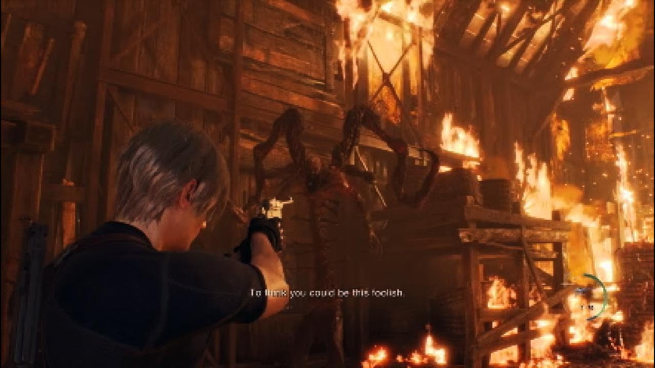 RESIDENT EVIL 4 REMAKE MENDEZ second form boss fight #re4remake #re4 # ...