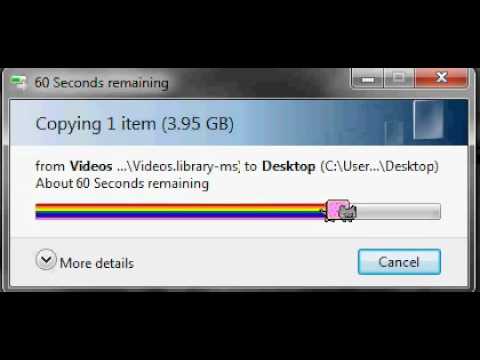 Nyan Cat Progress Bar - YouTube
