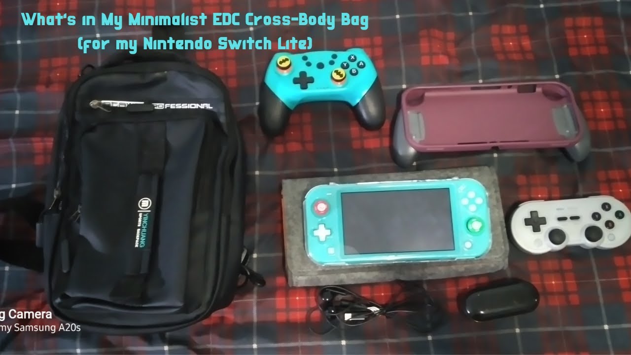 What's in My Minimalist EDC Cross-Body Bag (for my Nintendo Switch Lite ...