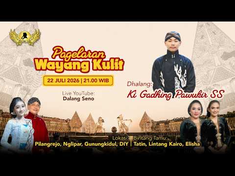 #LiveStreaming Wayang Kulit KiGadhing Pawukir Seno Saputro - PANDOWO mBANGUN PROJO