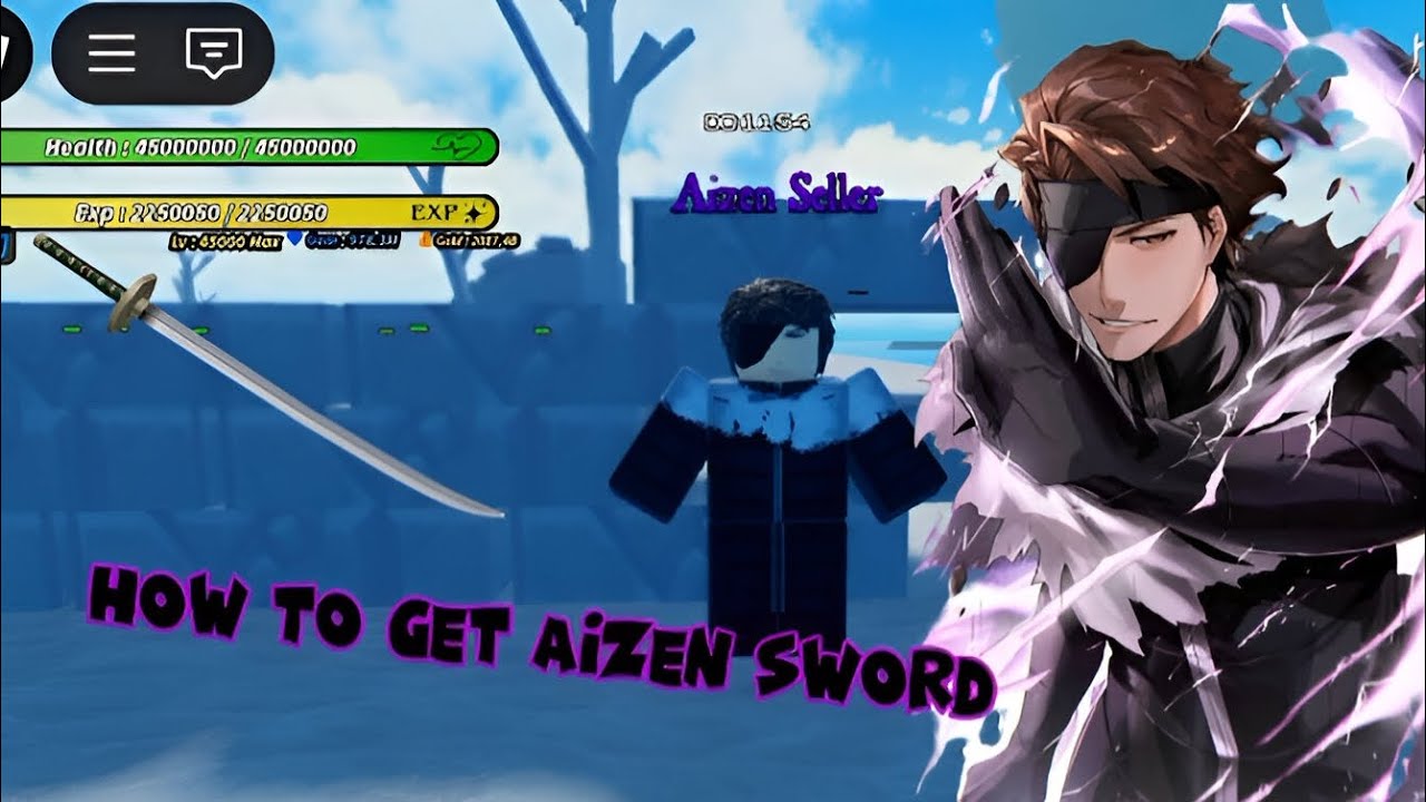 N Rin Sea | How to get aizen sword + Showcase - YouTube