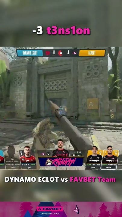 -3 t3ns1on | DYNAMO ECLOT vs FAVBET Team | CCT Season 3 #cs #cs2 # ...