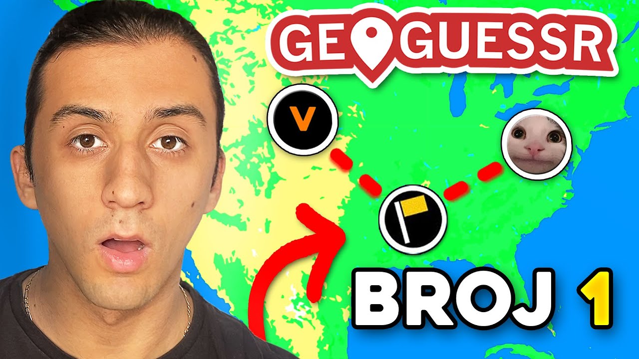 Idemo do BROJA 1 U SVETU u GeoGuessru! - YouTube