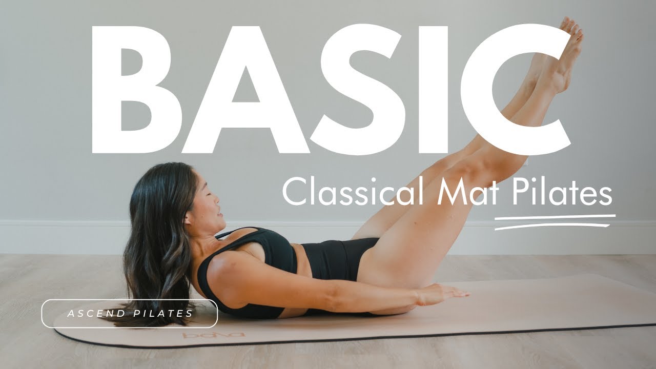 Basic Classical Mat Pilates Workout (Short Core Workout) - YouTube