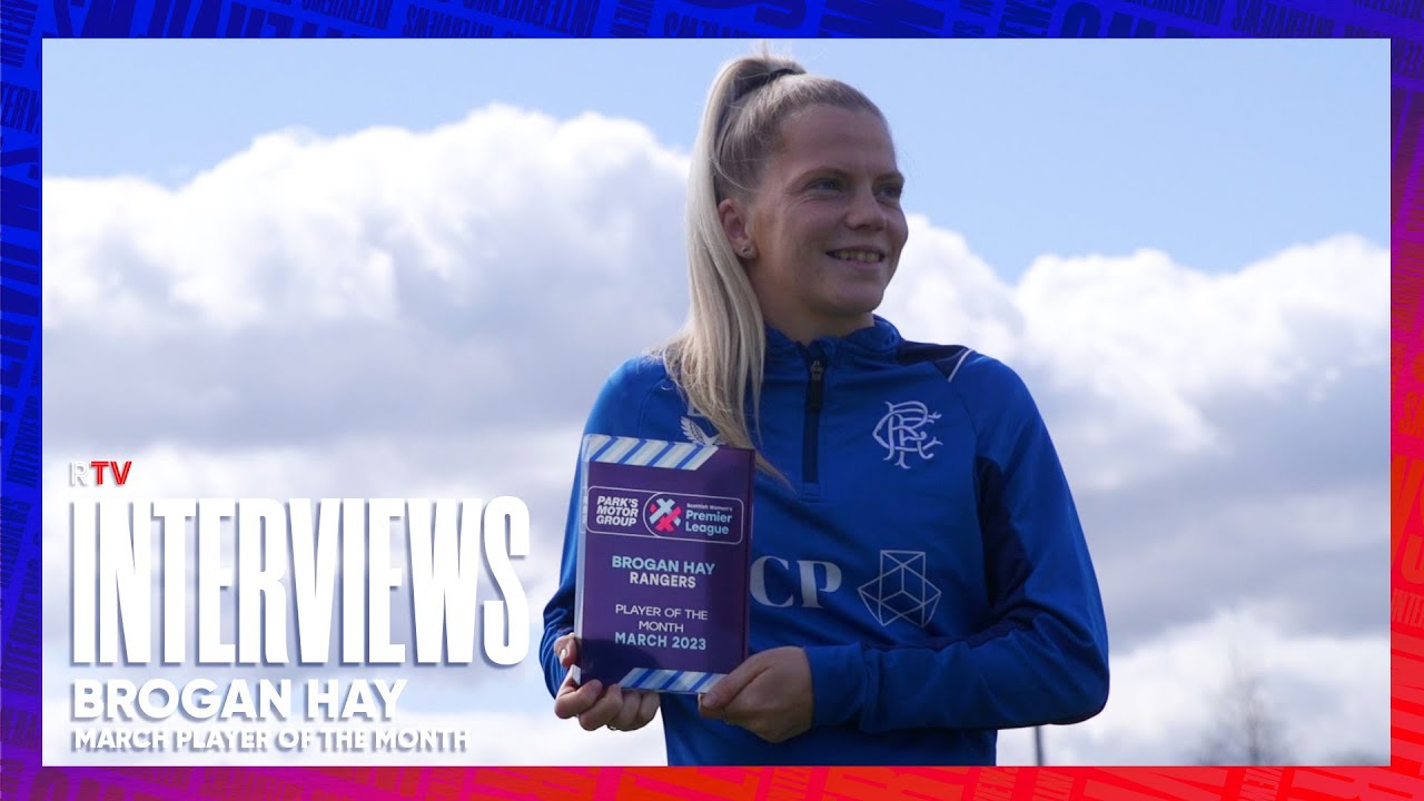 INTERVIEW | Brogan Hay | SWPL March Player of the Month | 14 Apr 2023 ...