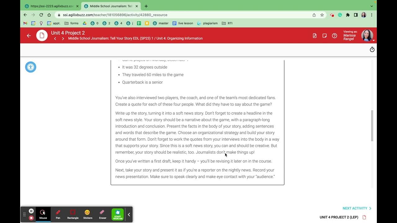 Unit 4 Project 2 - YouTube