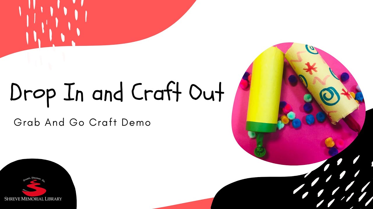 Drop In & Craft Out: Grab & Go Craft Demo - YouTube
