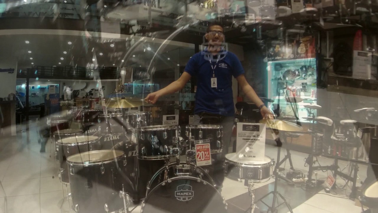 SET DE BATERÍA PRODIGY 5 PIEZAS, SERIE PRODIGY MAPEX - YouTube