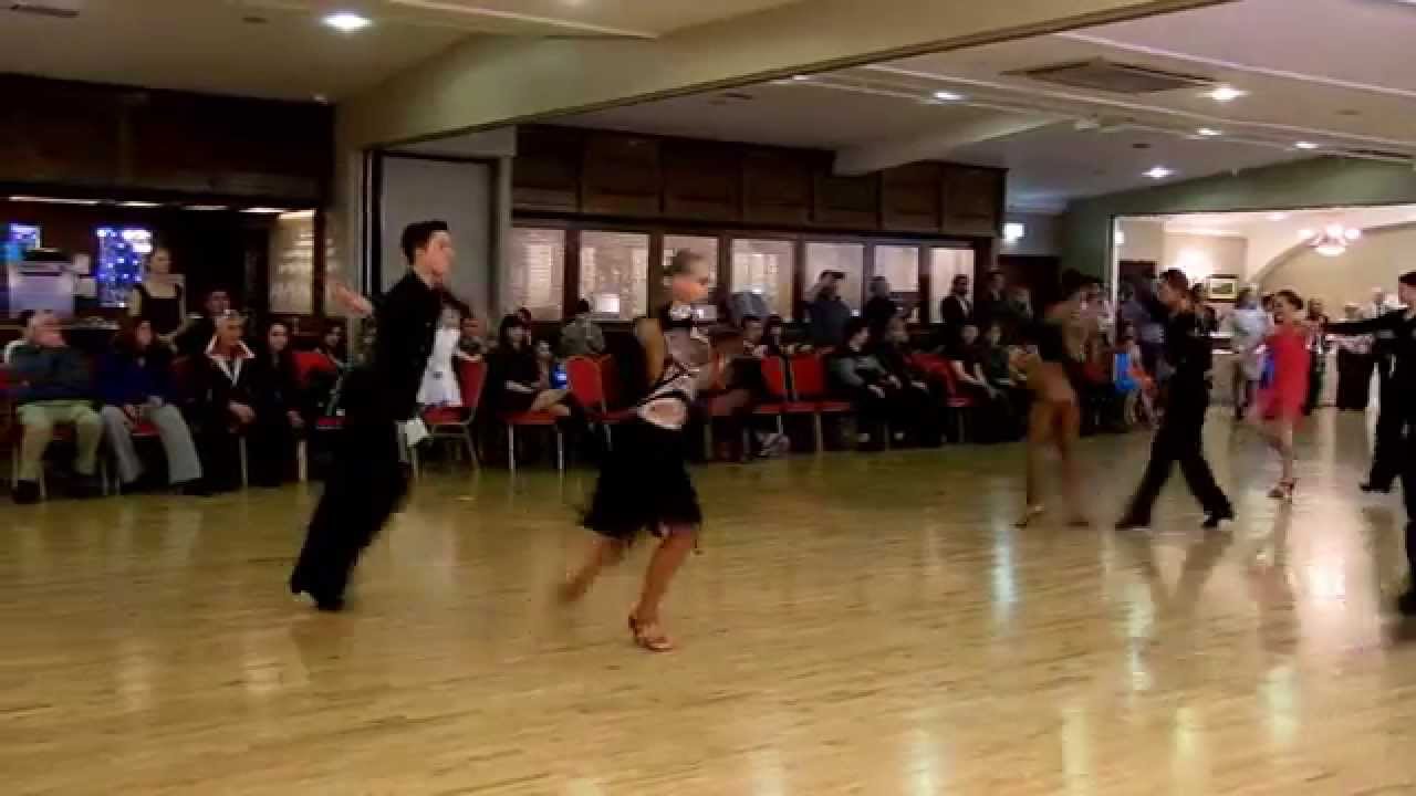 Vitaly & Daniela in Carlow, Ireland, Junior Latin 5 Dance Championship ...