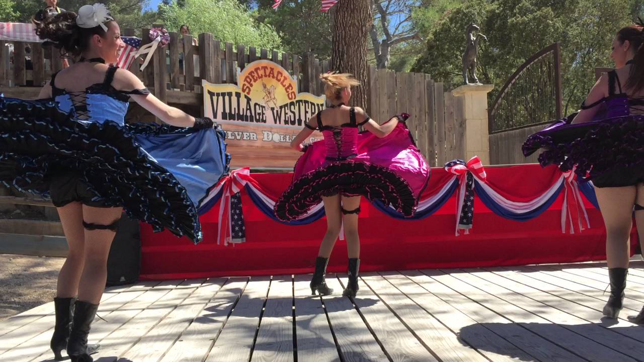 French cancan à OK CORRAL pour les 50 ans ! French cancan to OK CORRAL ...