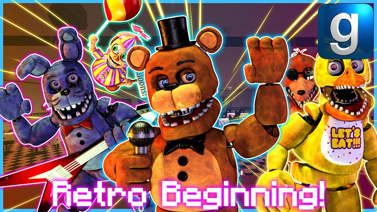 Gmod FNaF | [1x1] Retro Beginning! - YouTube