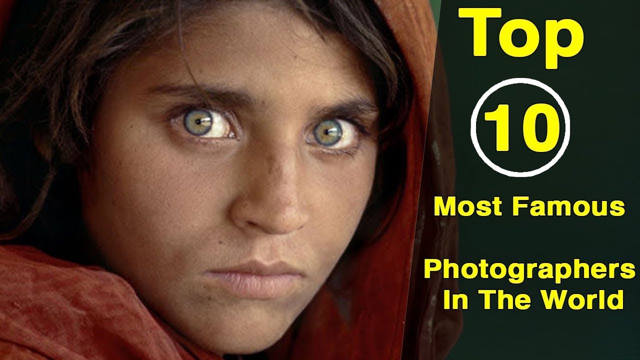TOP 10 Most famous Photographers in the WORLD - YouTube