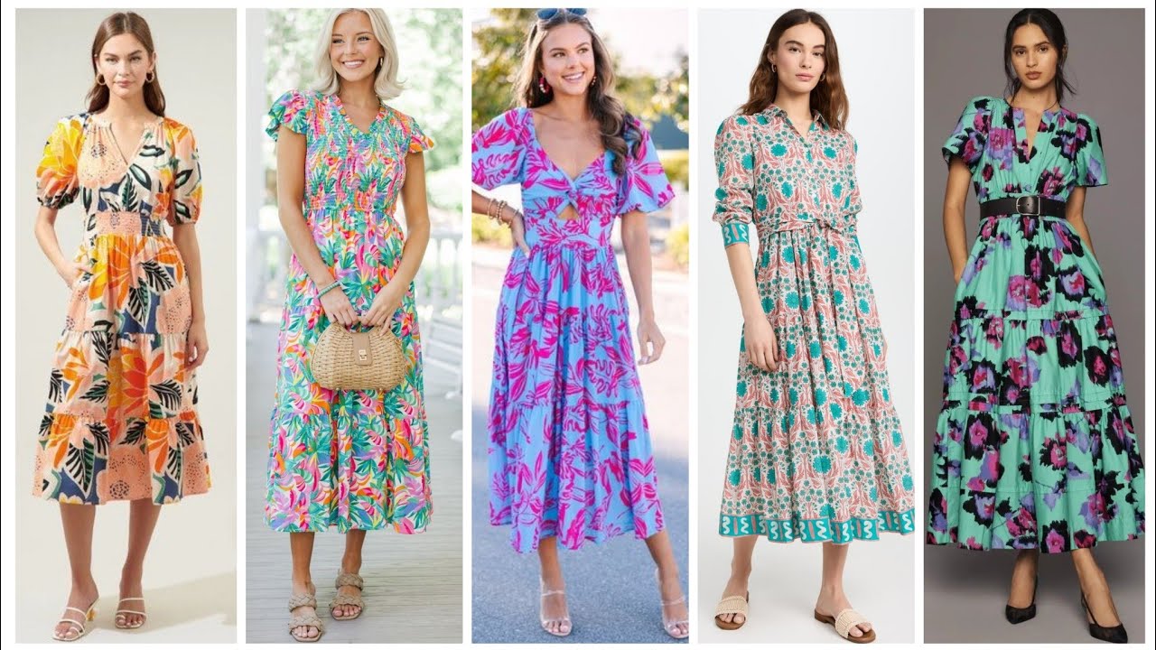 Trendy New style of Summer Frocks for Women and Girls/Casual Wears ...