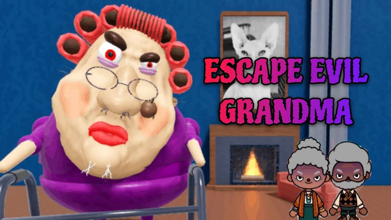 Escape EVIL GRANDMA┃Scary Obby in ROBLOX┃Roblox Funtime - YouTube