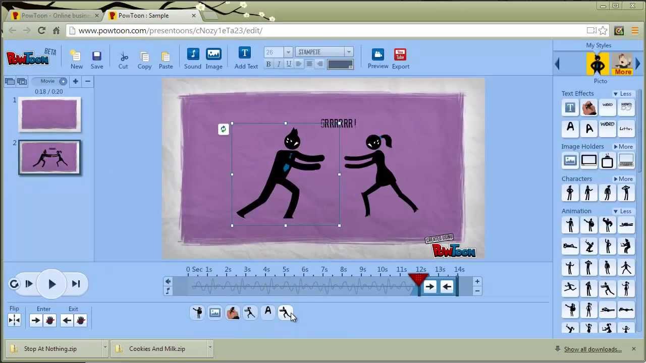 Creating a Video Presentation with Powtoon - YouTube