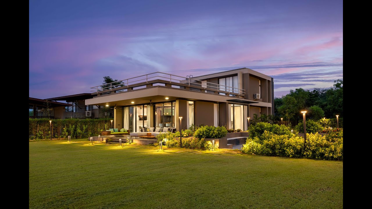 The Meadow Home - Glade One Golf villas, Ahmedabad, Gujarat - YouTube