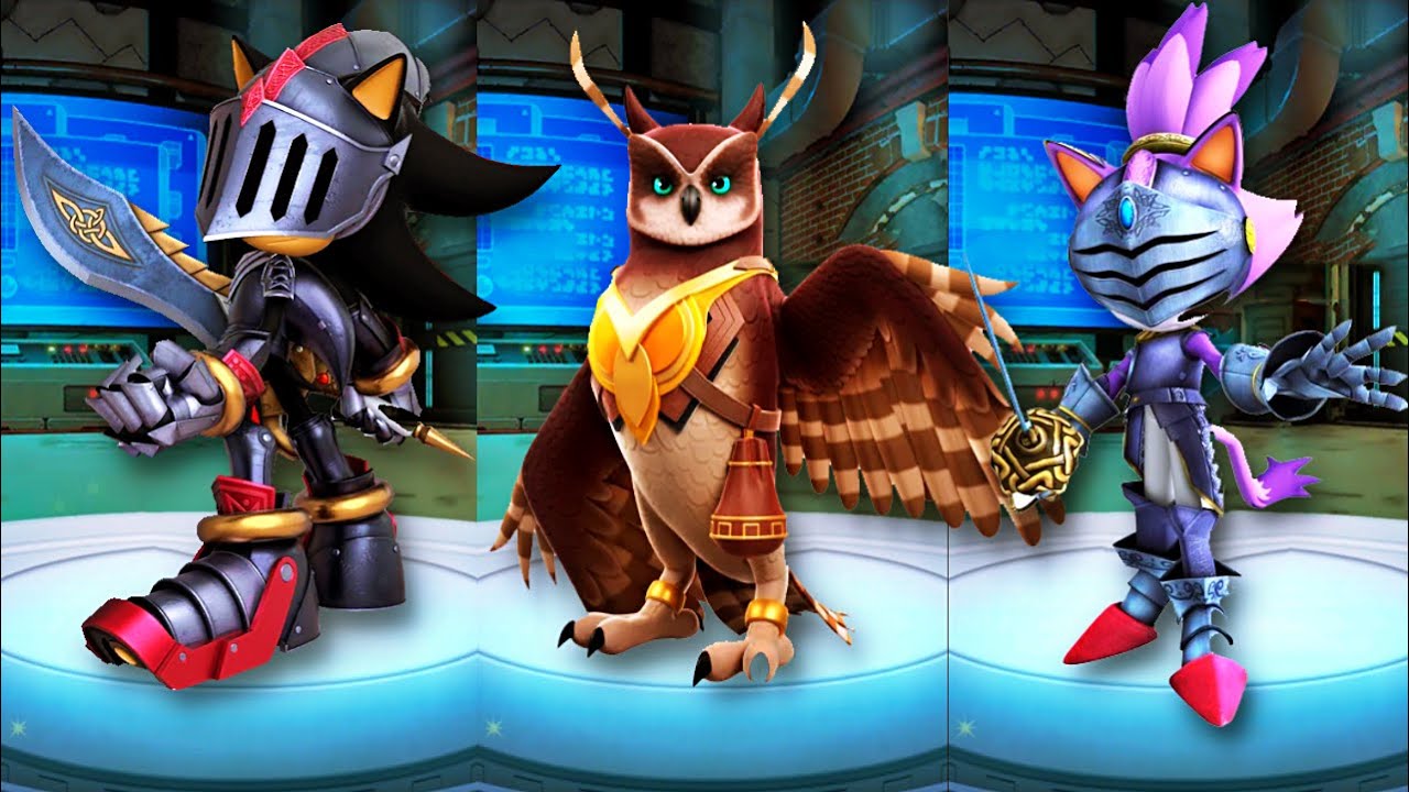 Sonic Forces Speed Battle - Sir Lancelot Vs Sir Percival Vs Longclaw ...