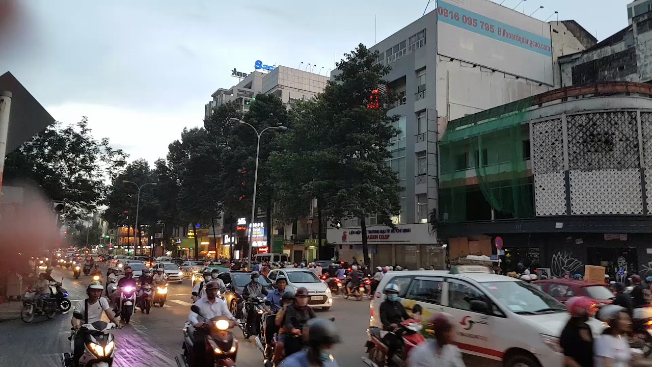 HCMC view! Vietnam '17 - YouTube