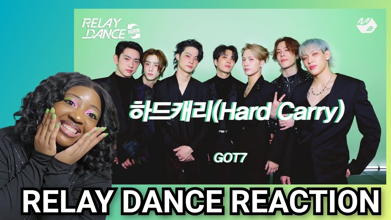 GOT7 - Hard Carry Relay Dance Again REACTION 💚 - YouTube