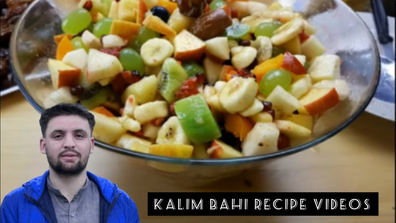 Fruit Chaat Recipe_Food Fusion & recipes|Kalim bahi Cooking recipes ...