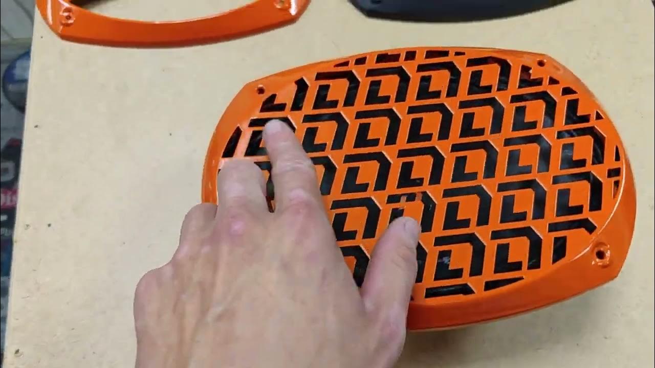 Приехали редкие металлические грили для динамиков 6х9 от компании DL ...