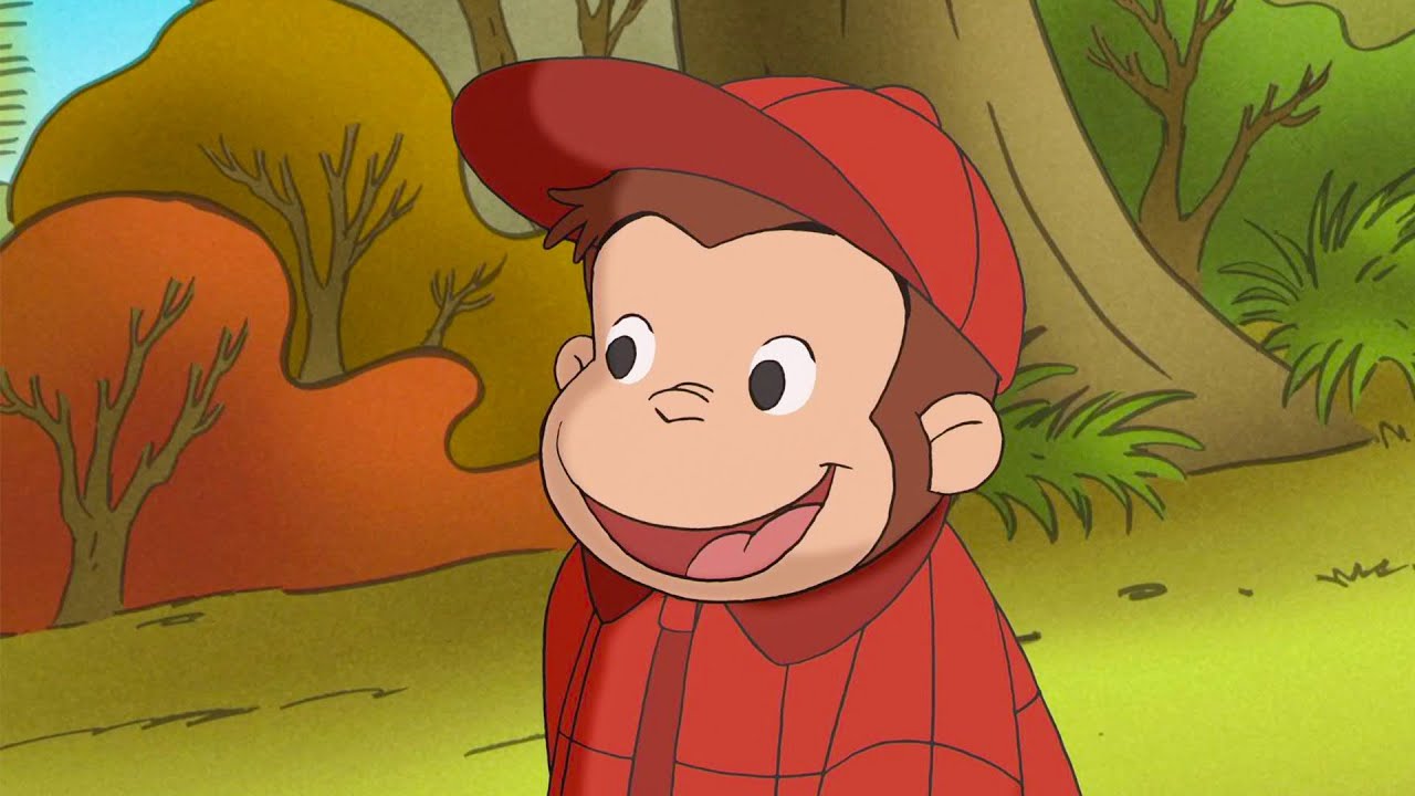 La scoperta autunnale di George 🐵 Curioso Come George 🐵 Cartoni per ...