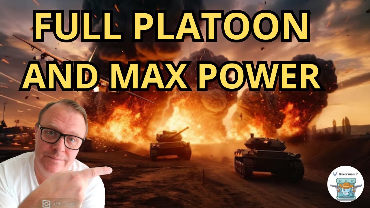 WORLD OF TANKS. | FULL PLATOON AND MAX POWER | IS-4 AND PROJECT ION ...
