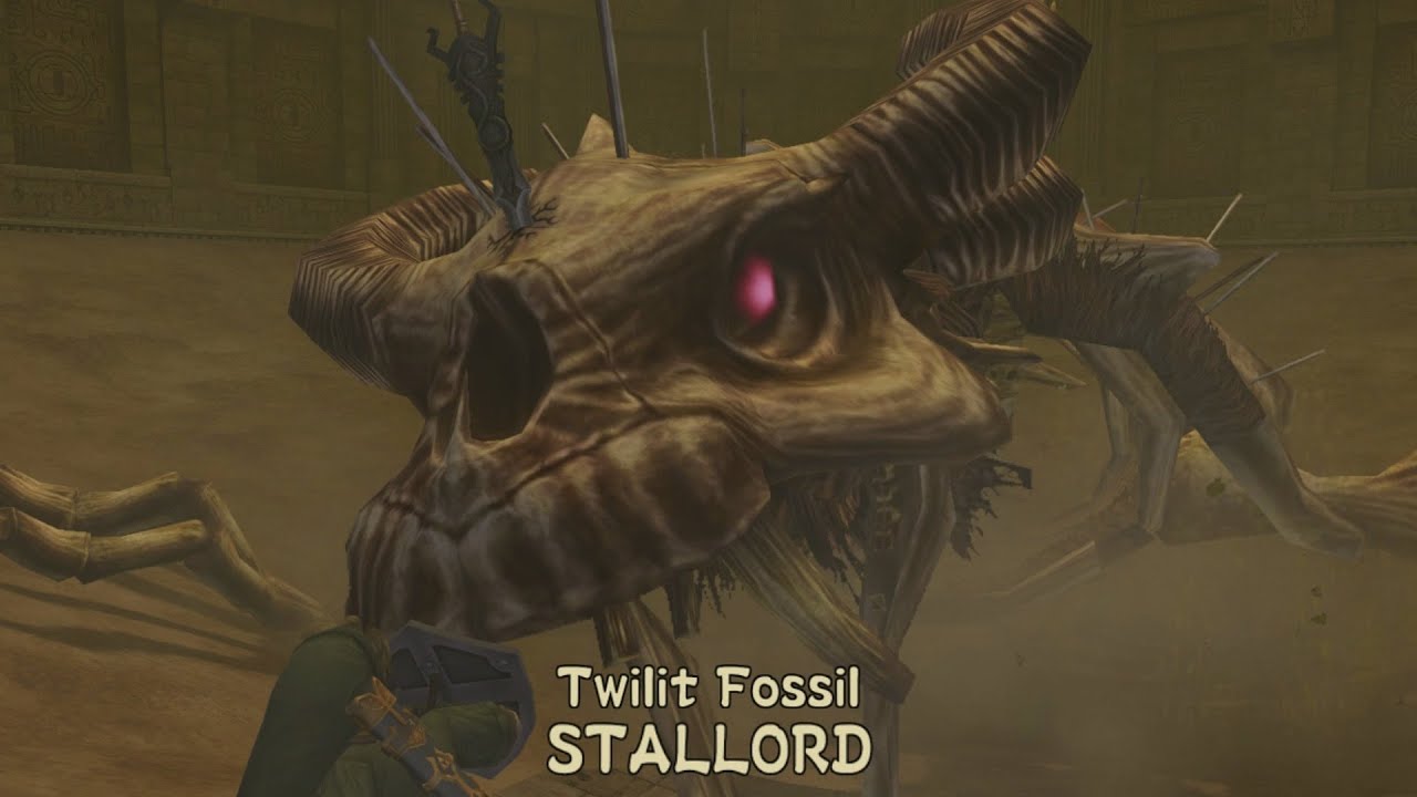 Twilit Fossil STALLORD Boss Fight - The Legend of Zelda: Twilight ...