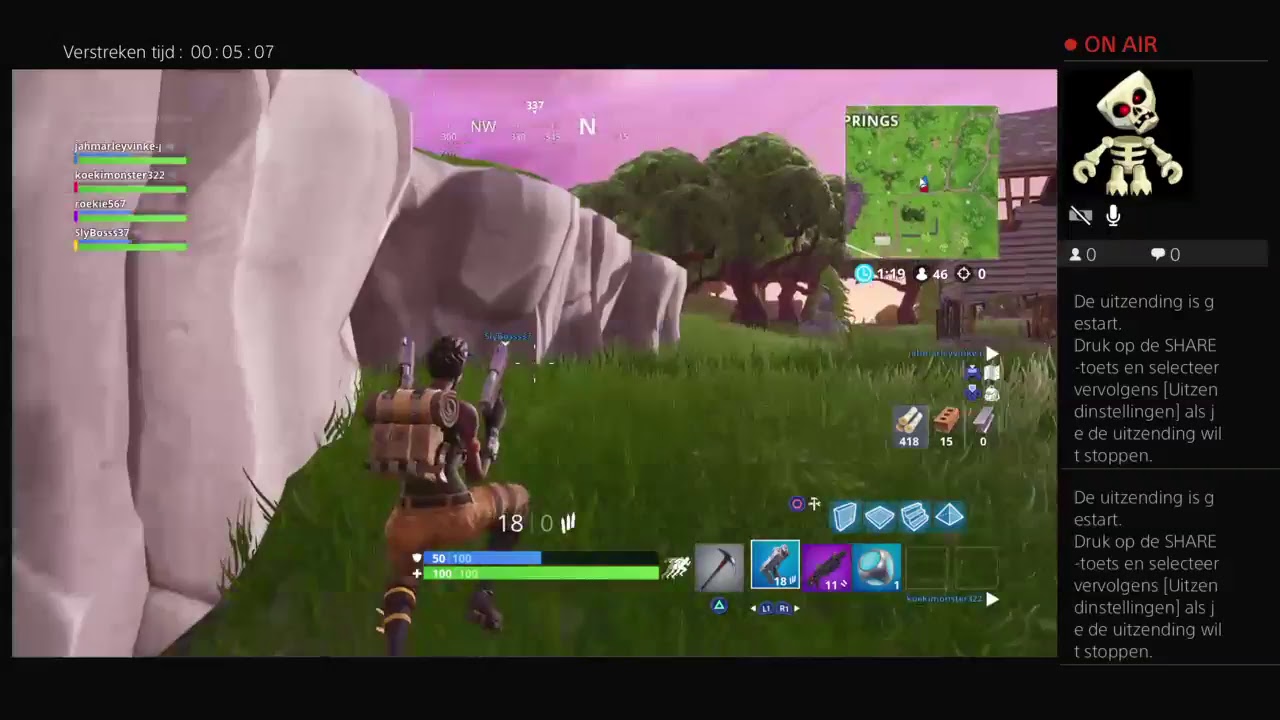 Fortnite spellen met vrienden - YouTube