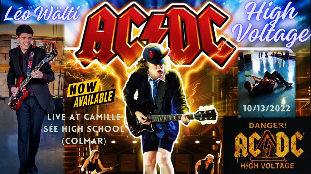 AC/DC - High Voltage Cover by Léo Wälti - YouTube