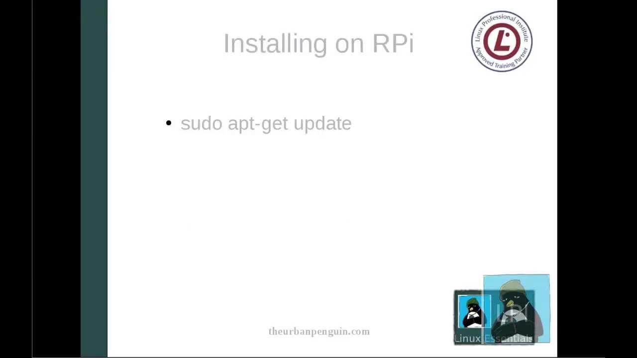 Raspberry PI LPI Linux Essentials Installing and Using Firefox - YouTube
