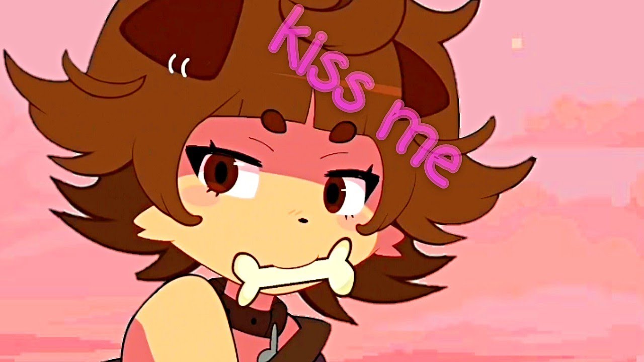 kiss me again! level animation (it's very pretty) geometry dash - YouTube