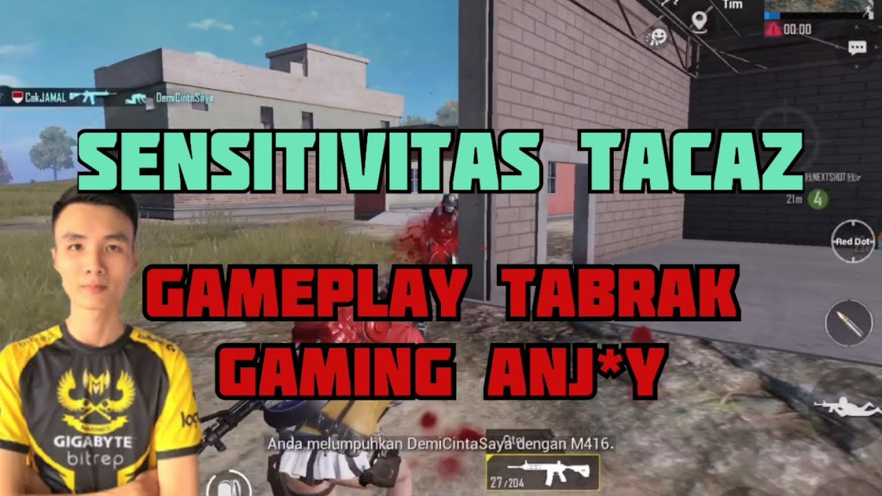 SENSITIVITAS TACAZ DALAM GAMEPLAY | PUBG MOBILE BARBAR - YouTube