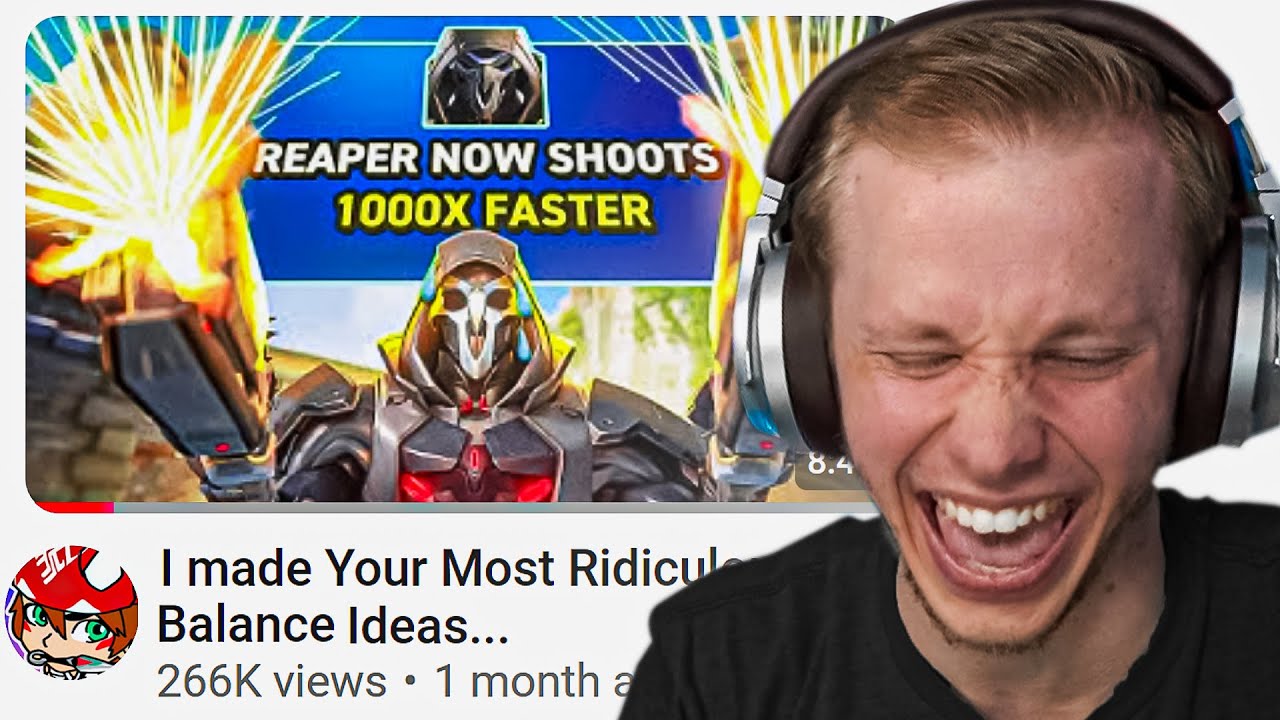 Jay3 Reacts to The Most RIDICULOUS Balance Ideas in Overwatch 2 - YouTube