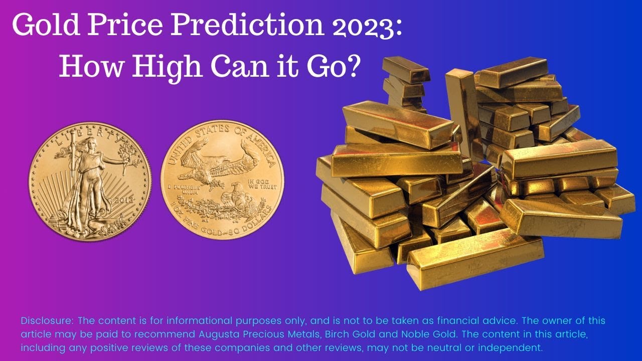 Expert Gold Price Prediction For 2023 What To Expect 