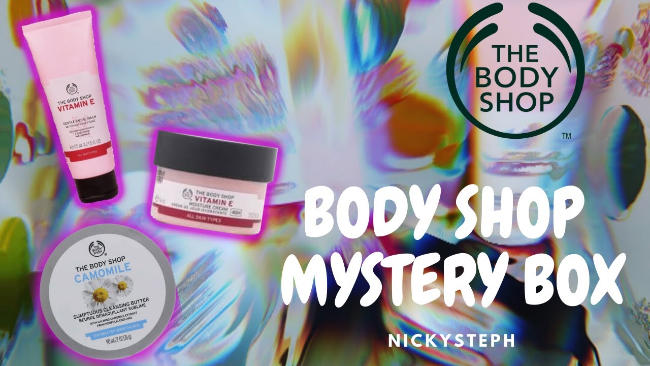 BODY SHOP MYSTERY BOX 💆🏼 | NickySteph 💜 - YouTube