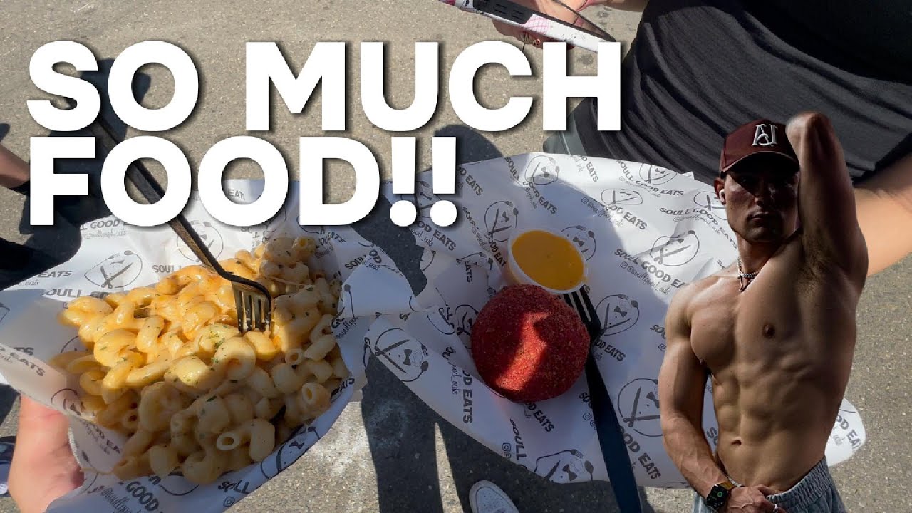 GYM BRO VS FOOD CONVENTION - YouTube